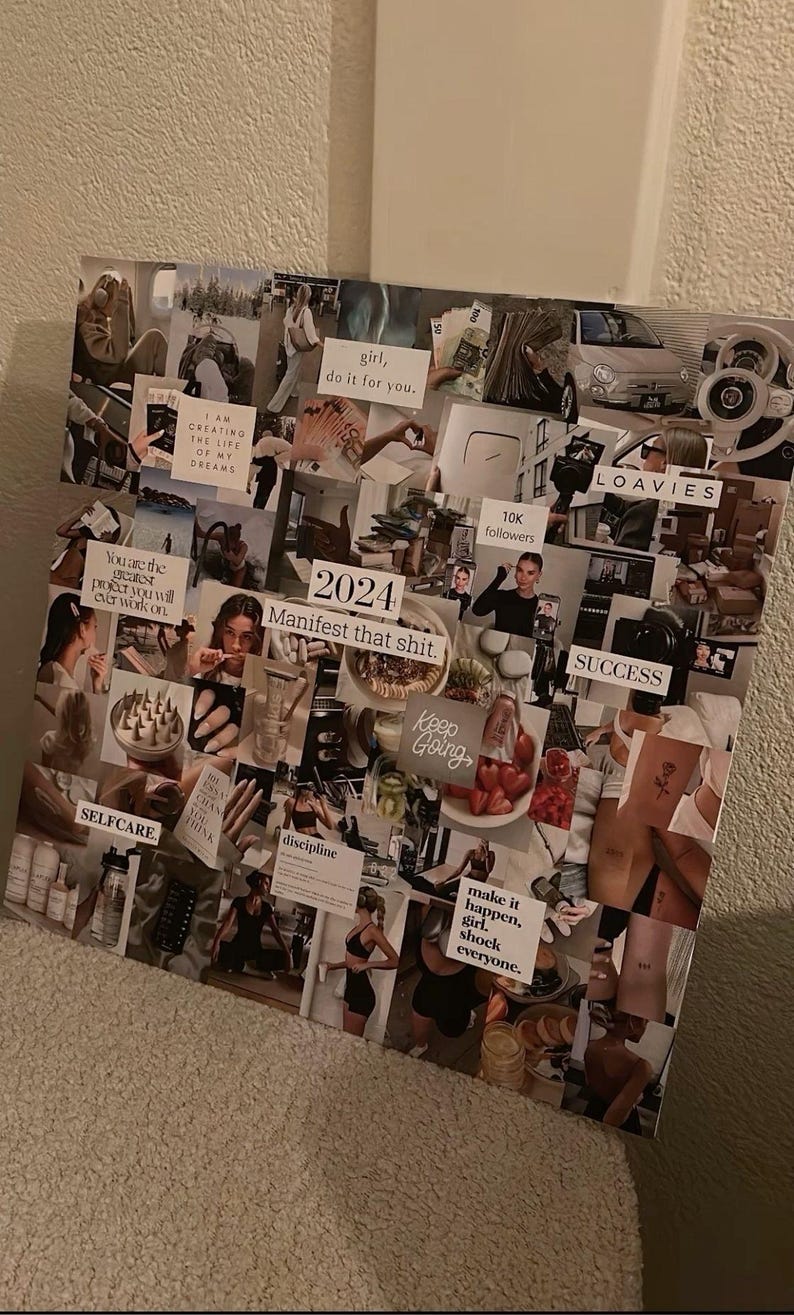 Customized Vision Boards - Etsy