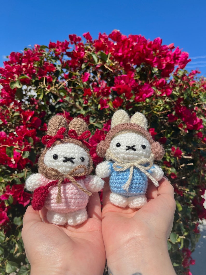 Mini Crochet Miffy - Etsy
