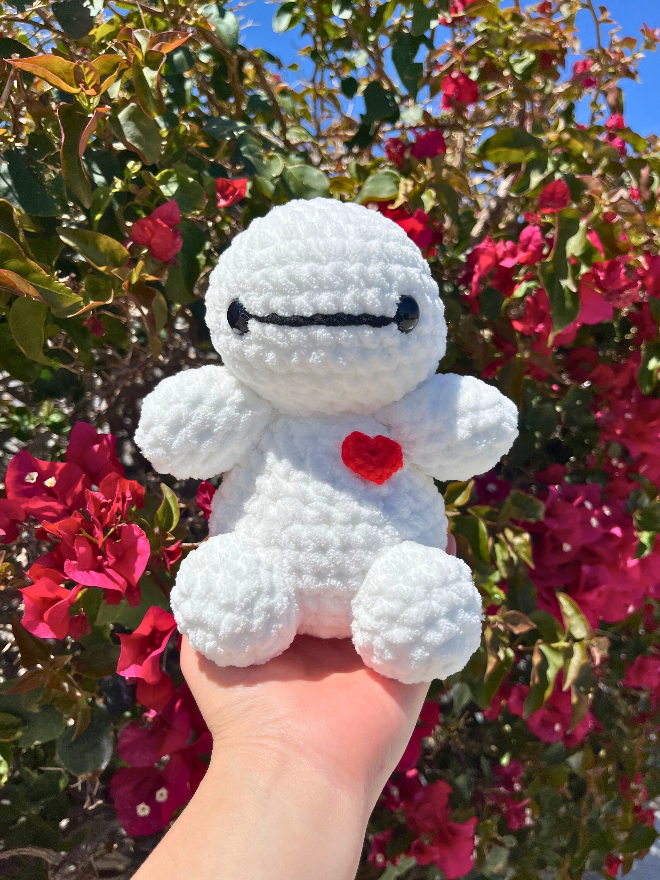 Crochet Baymax Plushie - Etsy