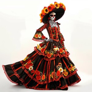 20 Imagenes de Catrina PNG clipart - Etsy México