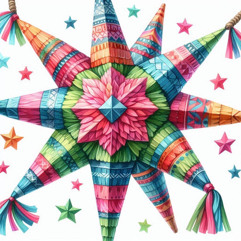 16 Mexican Piñata Images JPG - Etsy