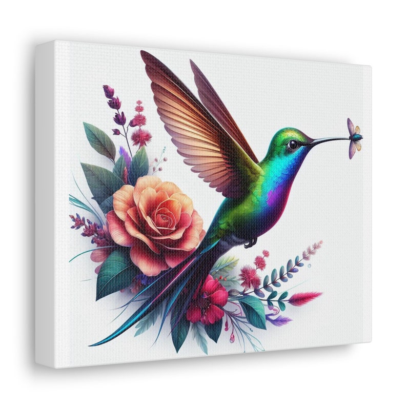 Hummingbird Canvas Gallery Wraps - Etsy