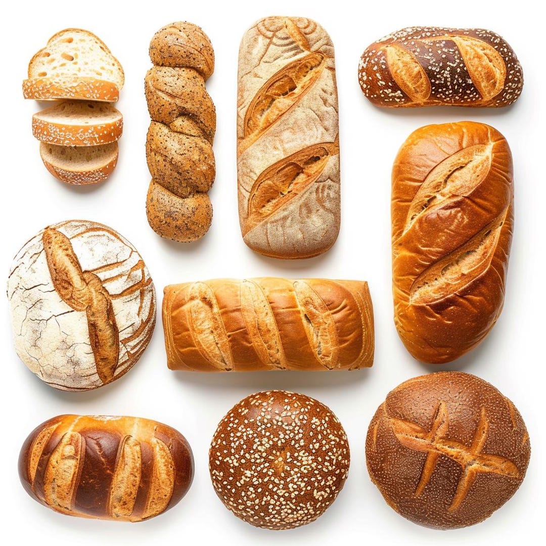 20 Bread PNG Clipart Images - Etsy