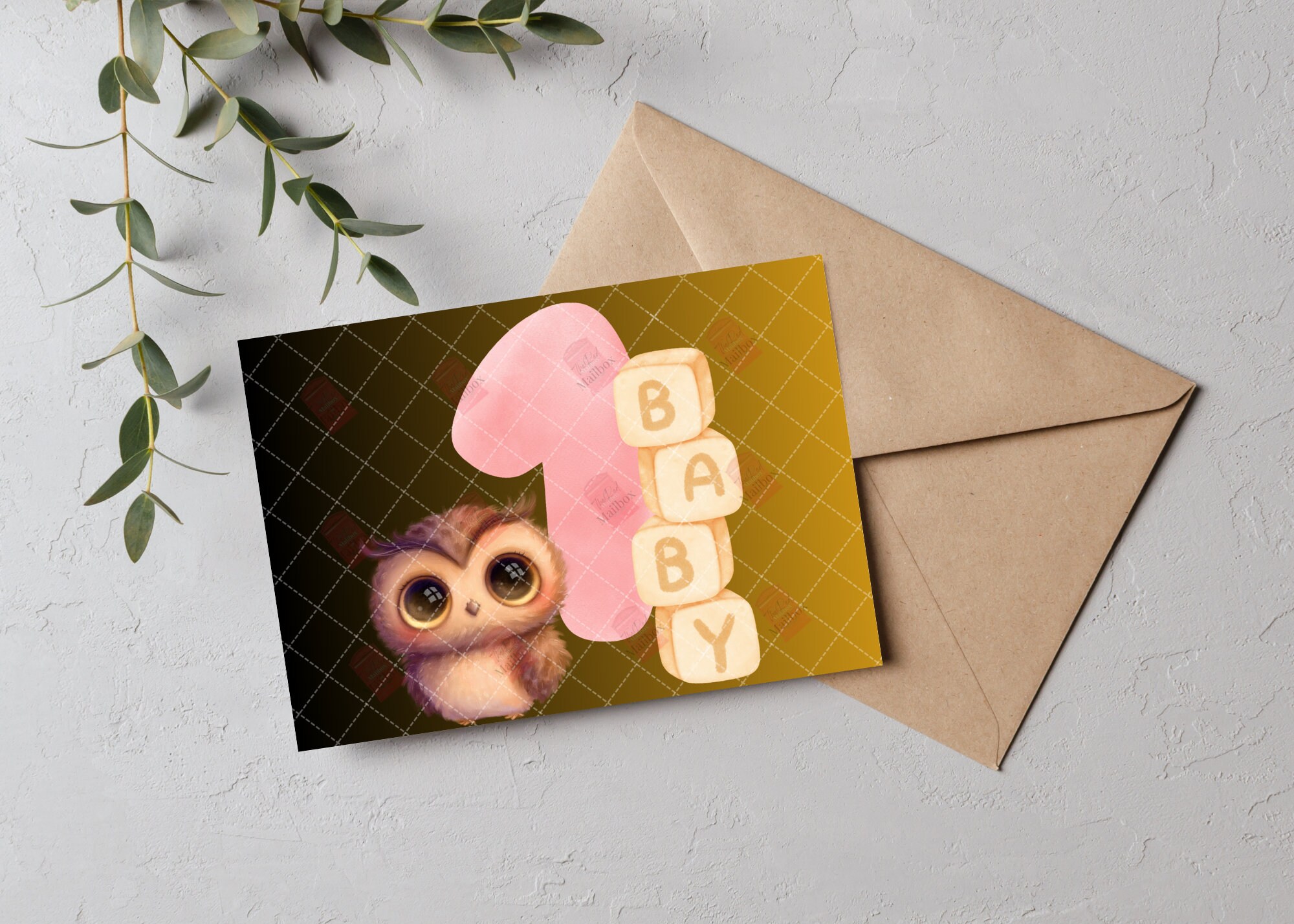 Number 1 Baby | PNG | Birthday Card | First Baby | Party | Digital ...
