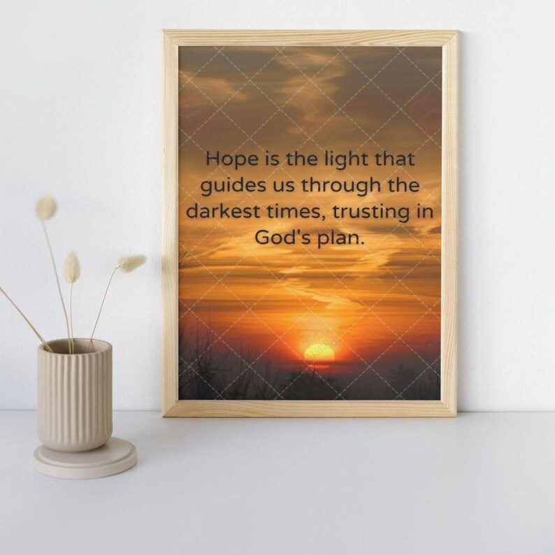 Hope | PNG | Digital Download | Quote | Inspiration | Strength ...