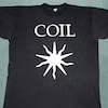 Coil Band - Vintage Band Shirt, Throbbing Gristle, Noise Music, Neofolk ...