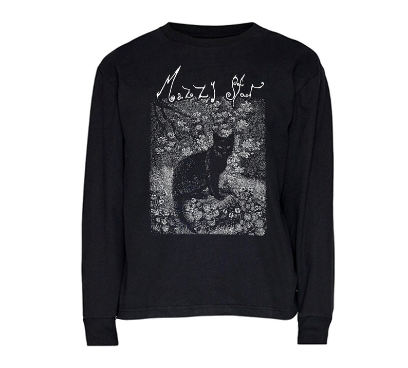 Mazzy Star Cat Sweatshirt - Unisex Cotton Blend Crewneck - Etsy