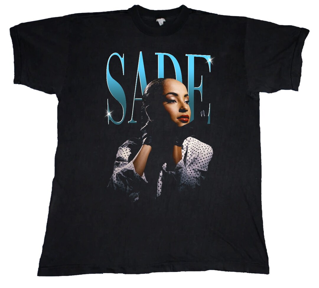 Sade T-shirt Music 80 Tour Woman Man Tank Sweater Taddler Youth Long V ...