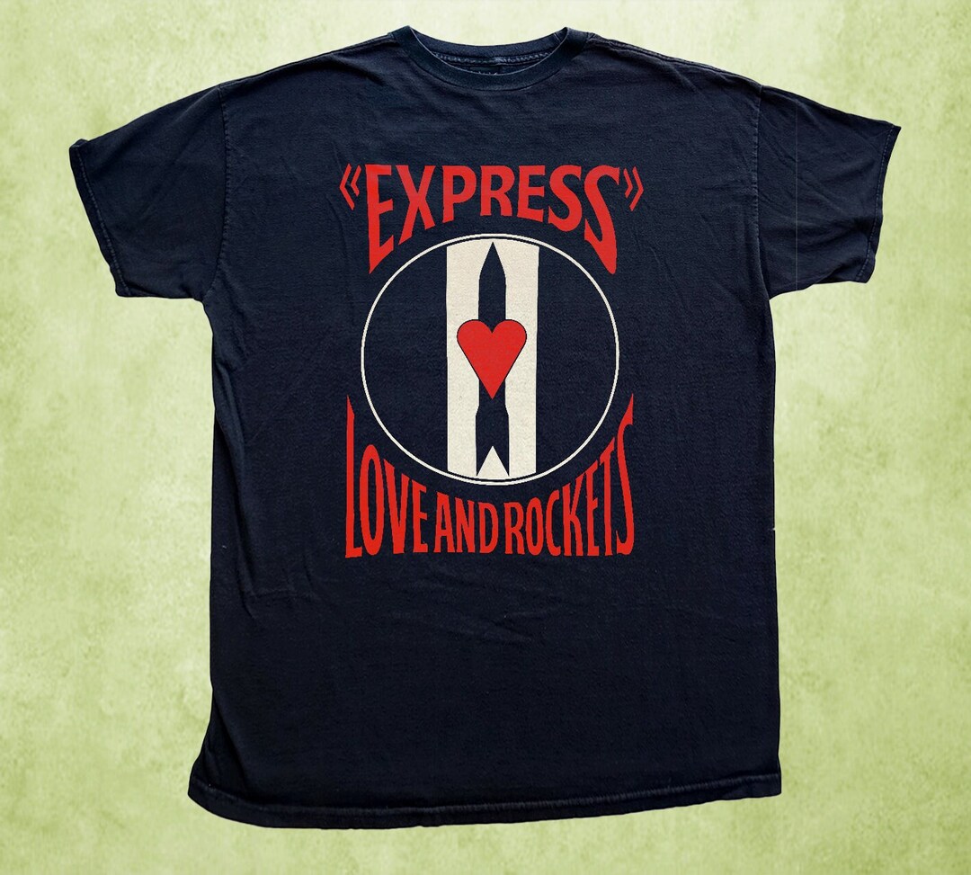Love and Rockets express T-shirt - Etsy