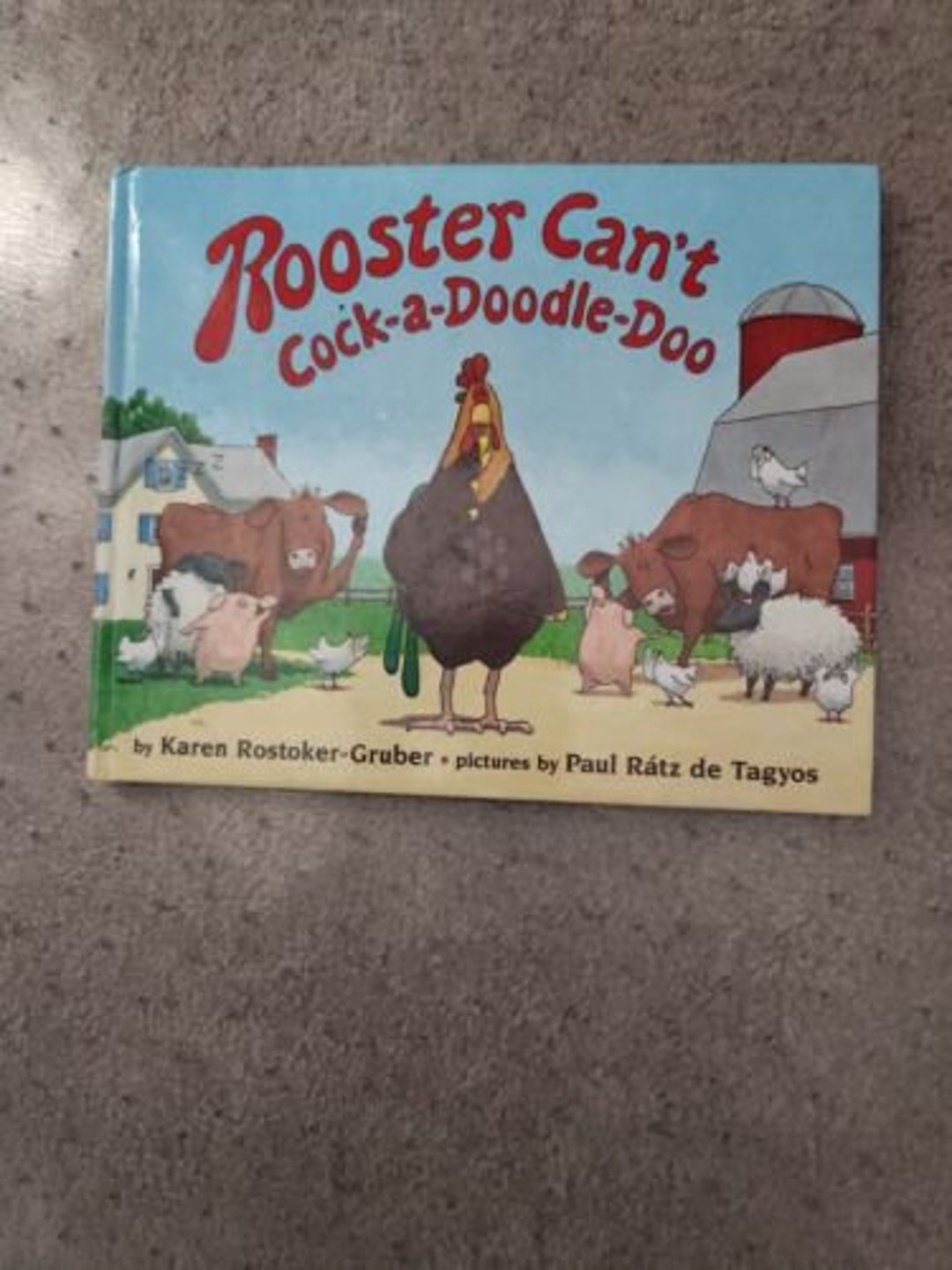 Rooster Can't Cock-a-doodle-doo by Karen Rostoker-gruber - Etsy