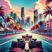 Miami Grand Prix Poster Miami Formula One Poster Miami F1 Poster Miami ...