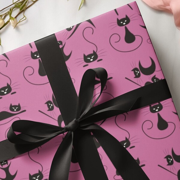 Lavender Gift Wrapping Paper in Pastel Floral Aesthetic, Eco-friendly ...