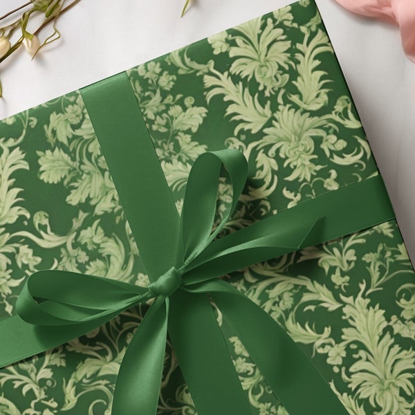 Lavender Gift Wrapping Paper in Pastel Floral Aesthetic, Eco-friendly ...