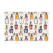Gift Wrap Papers, Perfume Wrapping Paper, Flacons Pattern for Perfume ...