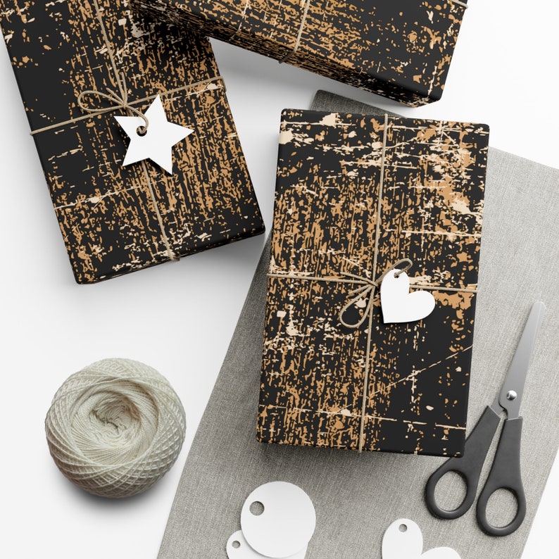 Rustic Gift Wrapping Paper - Etsy