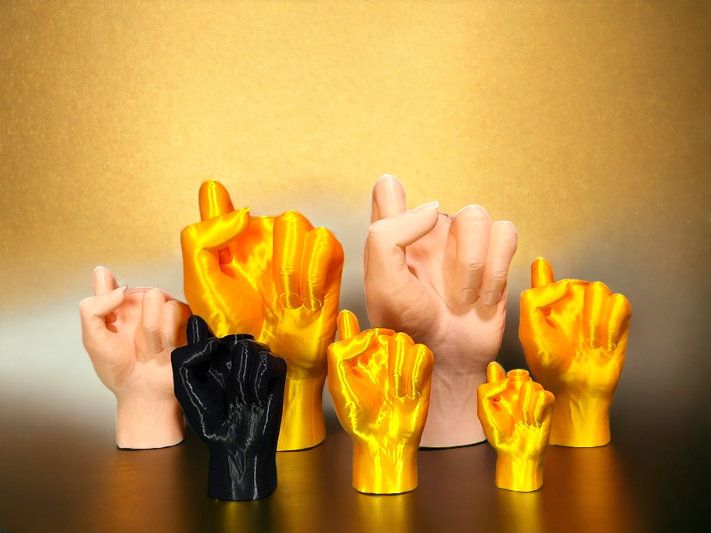 Collapsible Middle Finger-expandable Middle Finger - Etsy