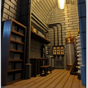 Frankenstein Lab - Themed Book Nook - Bookshelf Decoration and Home ...