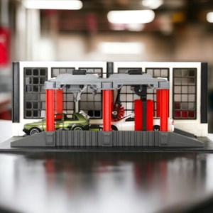 1/64 Model Cars Diorama Model Diecast - Car Wash Station! - 3D Printed ...
