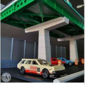 1/64 Scale Model Car Diorama: LED Highway Overpass - 3D Printed - Etsy