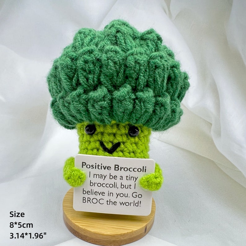 Positive Vegetables,crochet Positive Broccoli,show Love Radish/beet ...