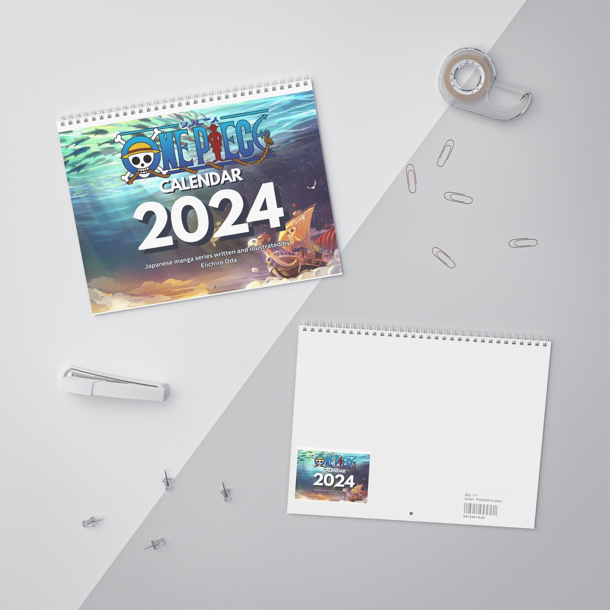 Japanese Anime Calendar (2024), Anime Desk and Wall Calendar sold by ...