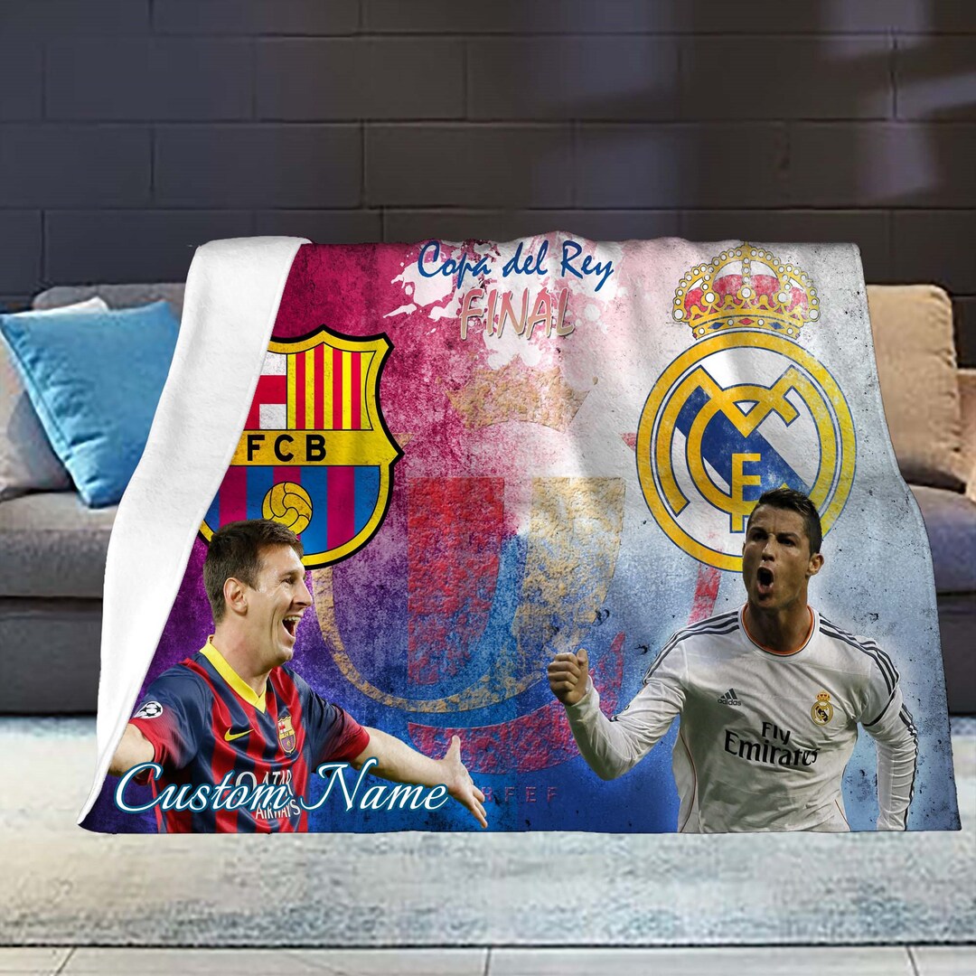 DIY Gift Messi Blanket Custom Name Tapestry NFL Christmas Gift - Etsy