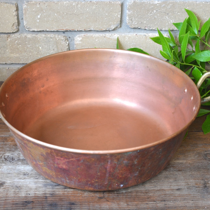 Copper Jam Pan - Etsy UK