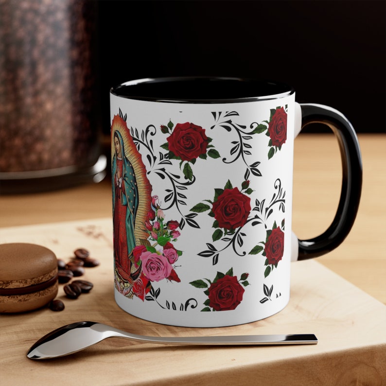 Virgen De Guadalupe Mug, Religious Gift, Catholic Coffee Cup - Etsy