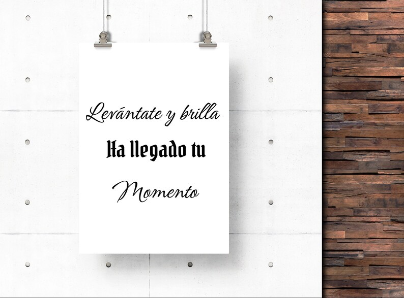 Citara Inspirada Frase Motivacional Con Temática Arte De La Pared De La ...
