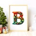 Christmas Watercolor Alphabet Clipart - Downloadable Decorative PNG ...