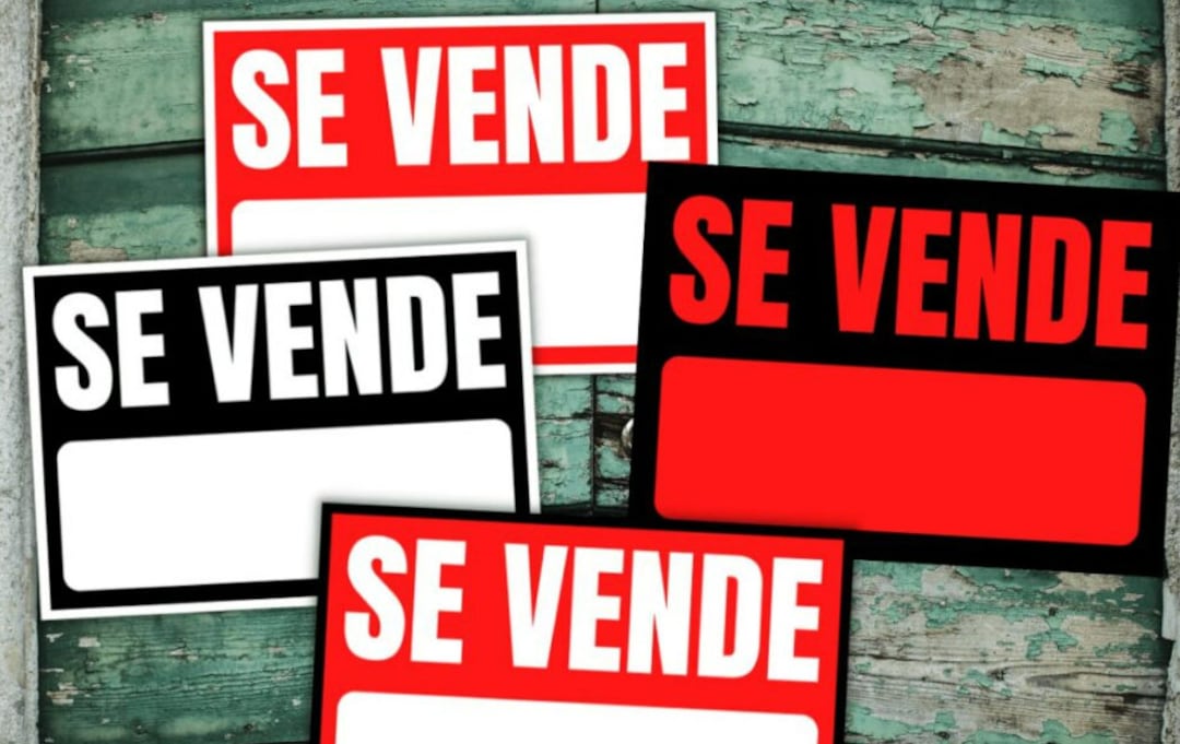 Cartel SE VENDE Para Imprimir En PDF - Etsy España