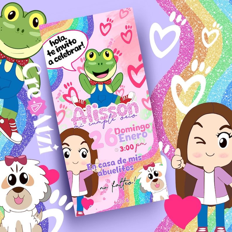 Clipart Rana Rhenné y Lara Campos - Etsy España