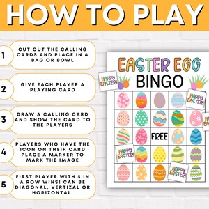 120 Easter Bingo Cards Printable Game, Easter Bingo Boards Activity for ...