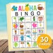 30 Carnival Bingo Cards Printable Game, Carnival Party Bingo Boards ...