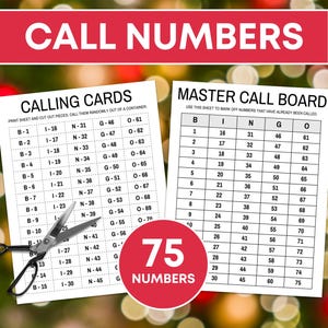 100 Christmas Bingo Card Printable Game,christmas Bingo Board,christmas ...