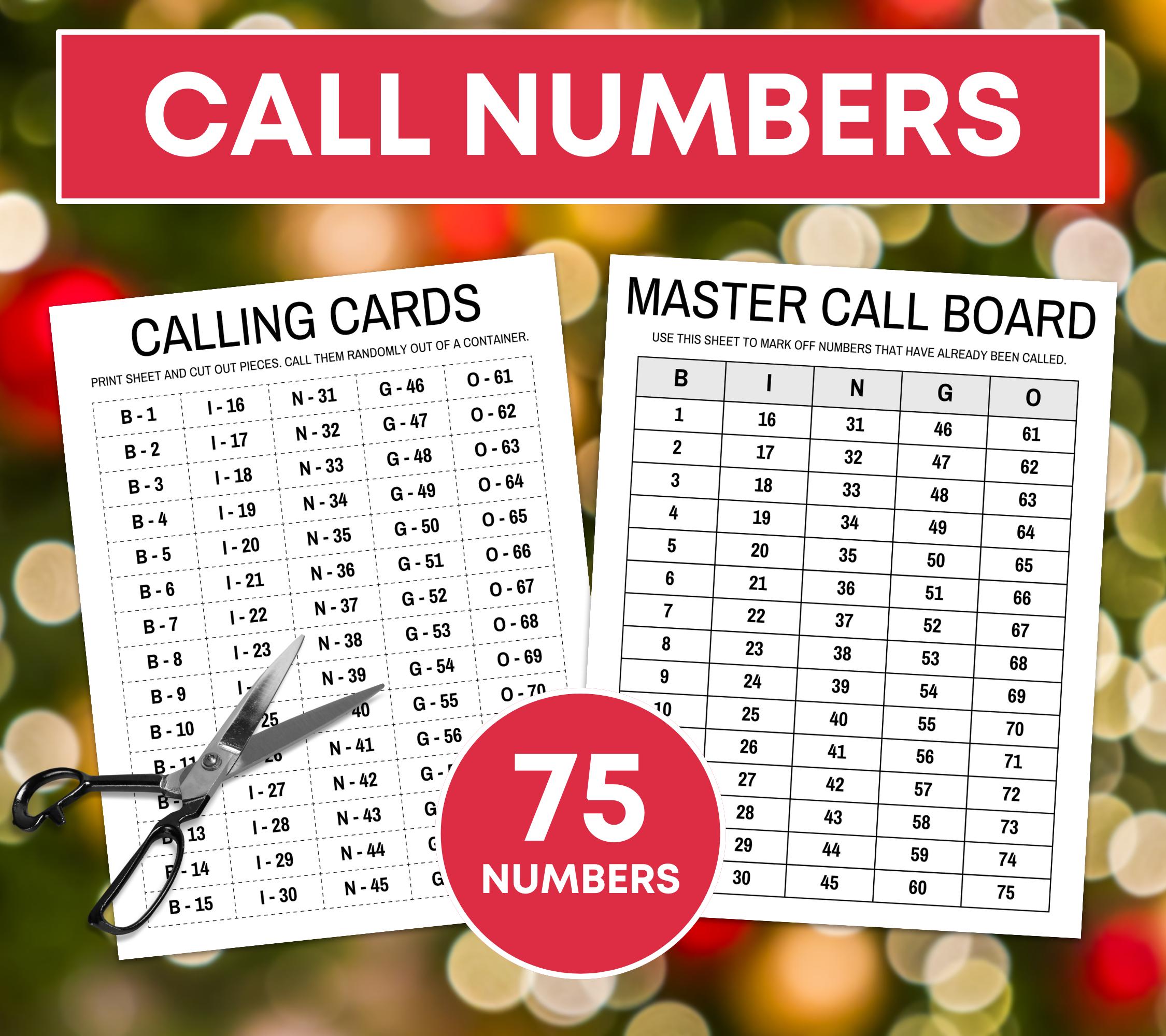 100 Christmas Bingo Card Printable Game,christmas Bingo Board,christmas ...