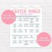 Easter Bingo This or That Game, Easter Party Mingle Icebreaker Would ...