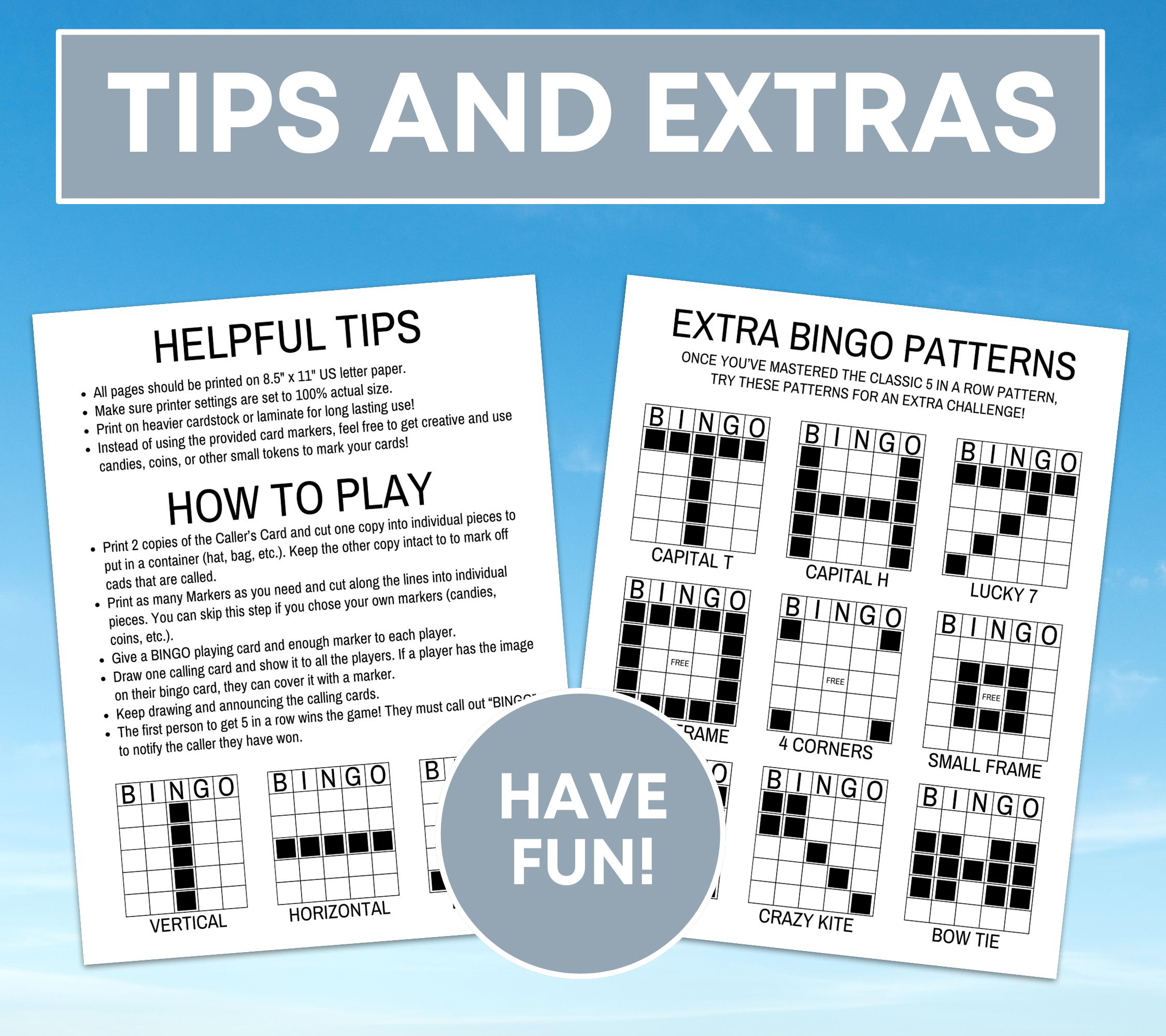 60 Bird Bingo Cards Printable Game, Bird Watching Bingo Activity Kids ...