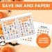 30 Halloween Bingo Cards Printable Game,halloween Fall Bingo Boards ...