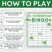 30 St Patricks Day Bingo Cards Game Printable, St Patrick Bingo Boards ...
