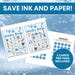60 Winter Bingo Cards Printable Game,winter Bingo Board Activity for ...