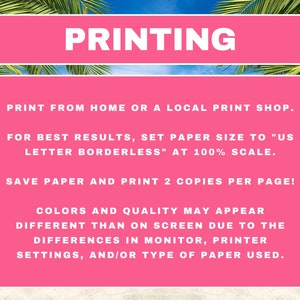 Aloha Baby Shower Games Printable Bundle, Aloha Tropical Baby Shower ...