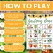 30 Gardening Bingo Cards Printable Game, Gardening Club Bingo Activity ...