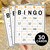 30 Carnival Bingo Cards Printable Game, Carnival Party Bingo Boards ...