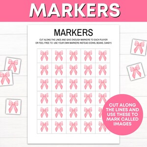 120 Girly Pink Aesthetic Bingo Cards Printable Game, Pink Girl Coquette ...