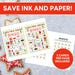 120 Christmas Baking Bingo Card Printable Game, Christmas Cookie Bingo ...