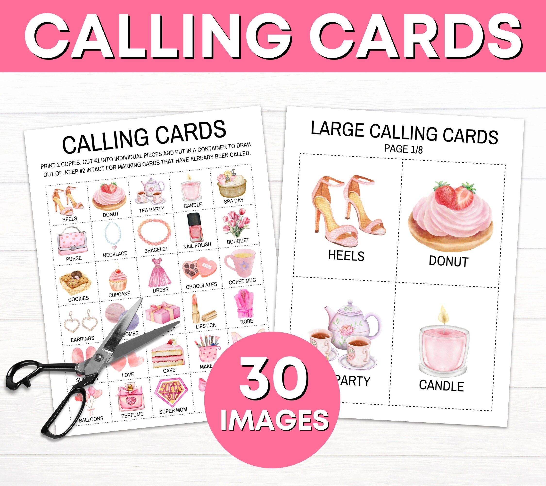 60 Mother's Day Bingo Cards Printable Game, Mothers Day Party Brunch ...