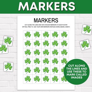 30 St Patricks Day Bingo Cards Game Printable, St Patrick Bingo Boards ...