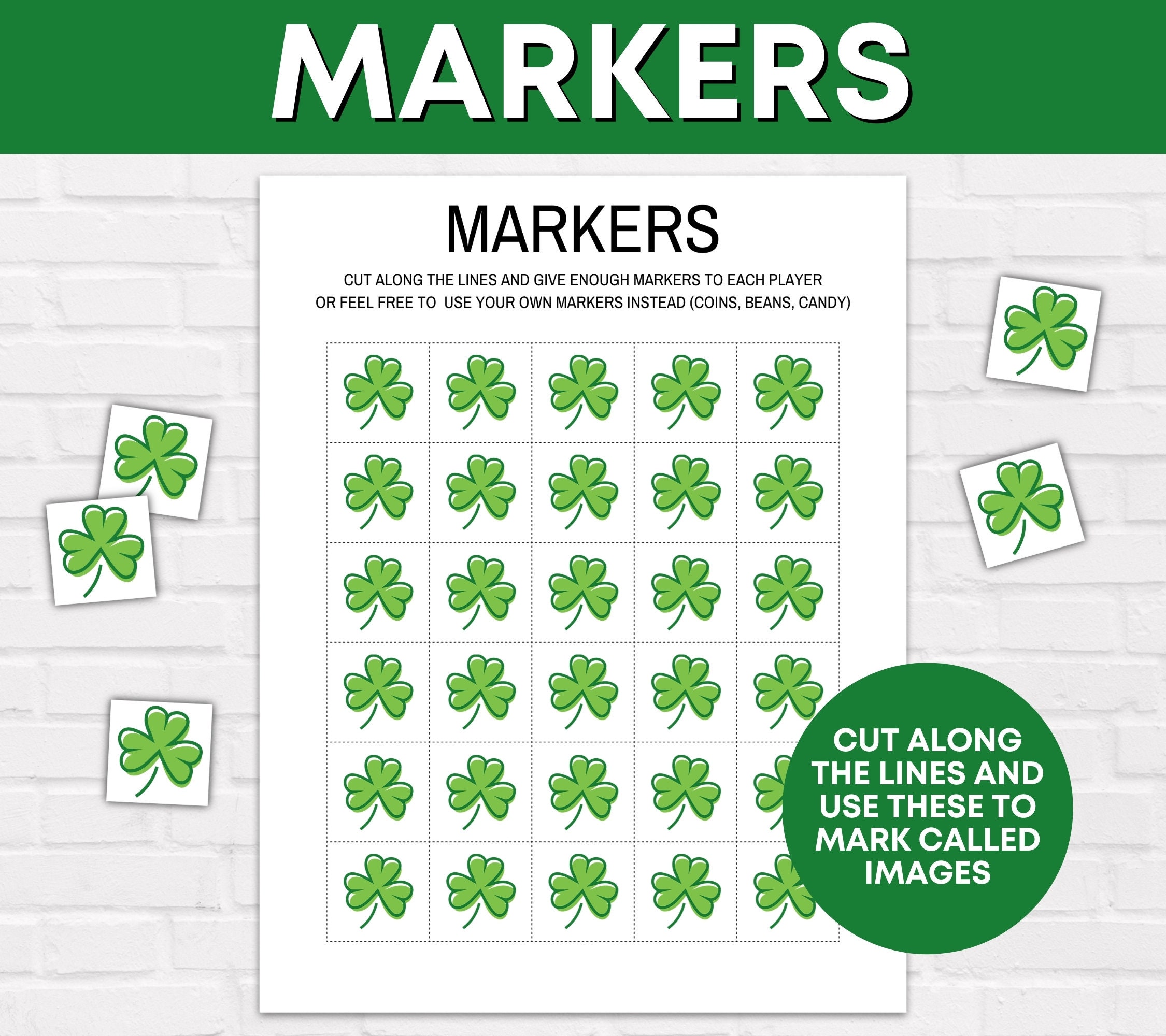 30 St Patricks Day Bingo Cards Game Printable, St Patrick Bingo Boards ...