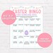 Easter Bingo Find Someone Who Game, Easter Party Mingle Icebreaker Find ...